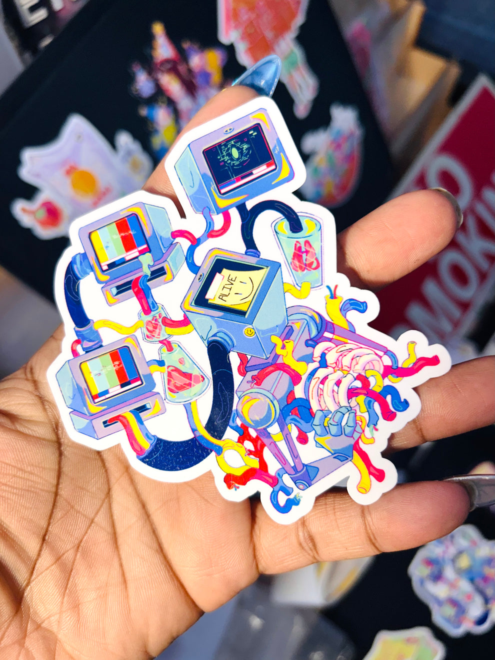 ALIVE-Sticker – Tofusthetics