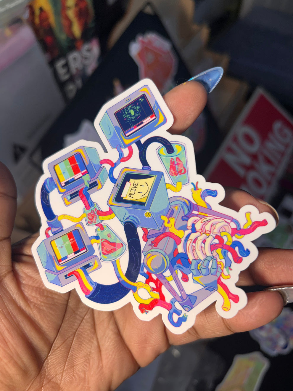 ALIVE-Sticker – Tofusthetics
