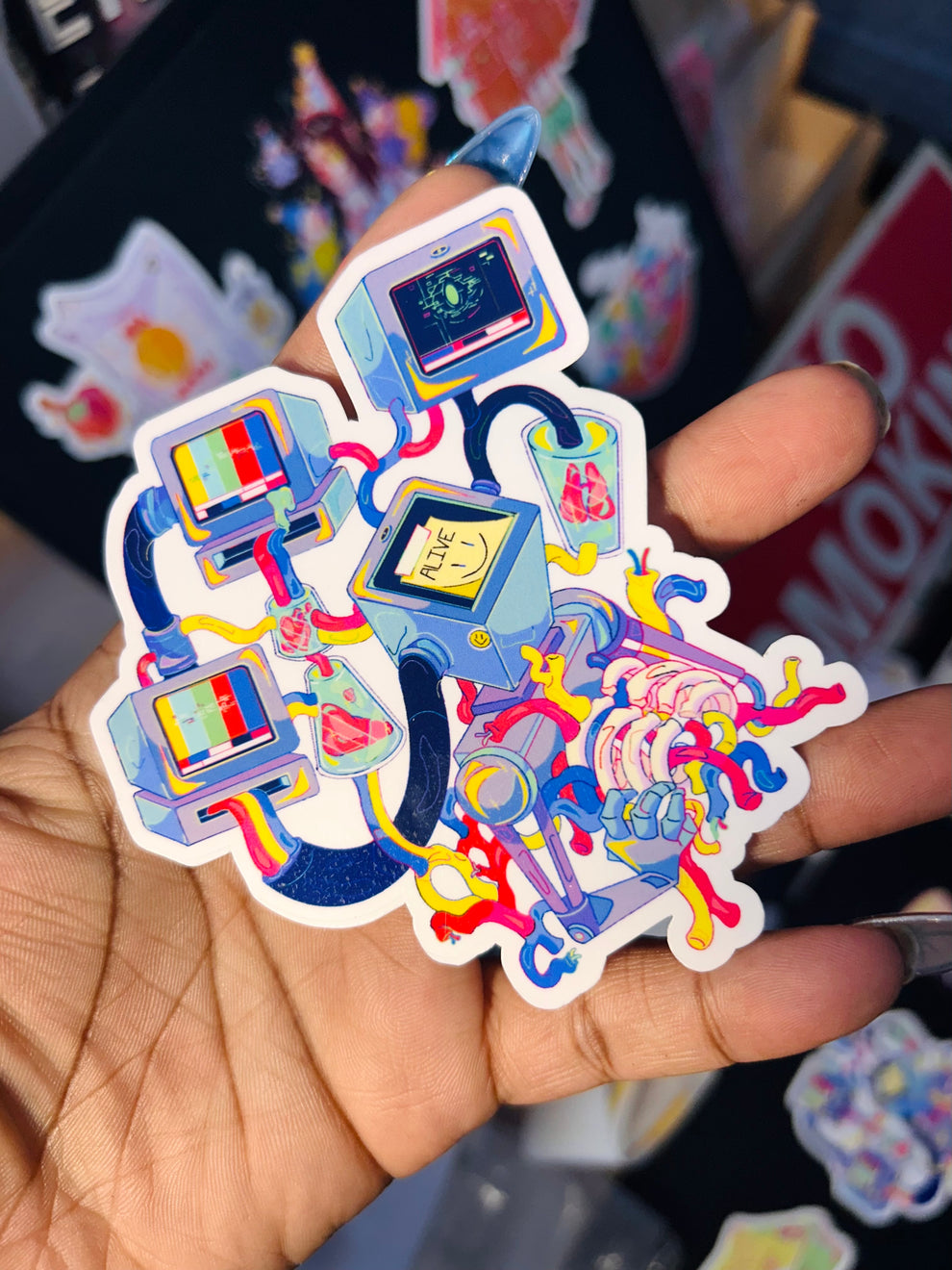 ALIVE-Sticker – Tofusthetics